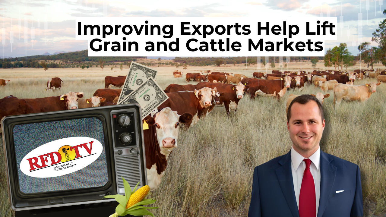 Improving Exports Help Lift Grain and Cattle Markets - Blue Line Futures