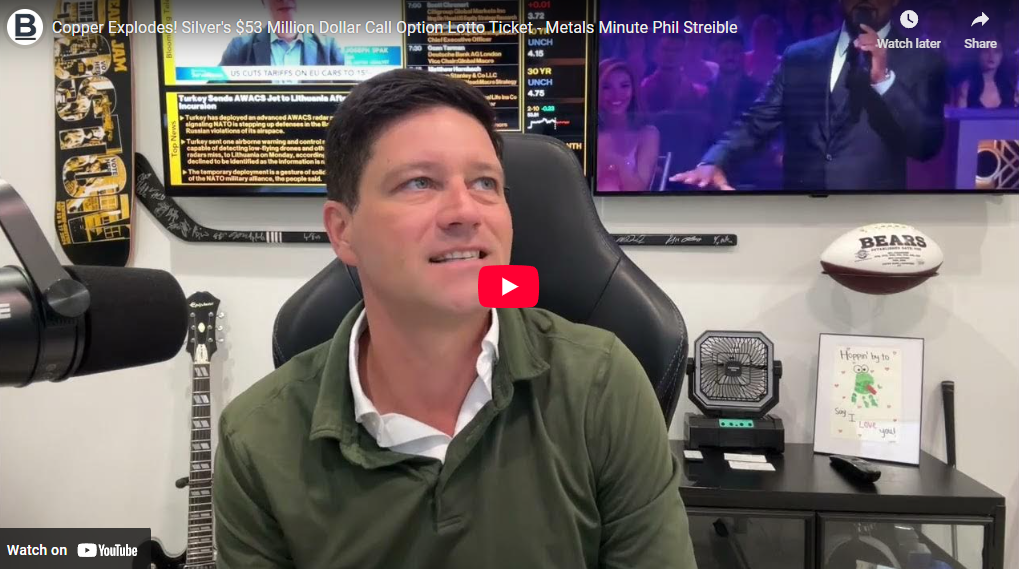 Copper Explodes! Silver’s $53 Million Dollar Call Option Lotto Ticket - Blue Line Futures