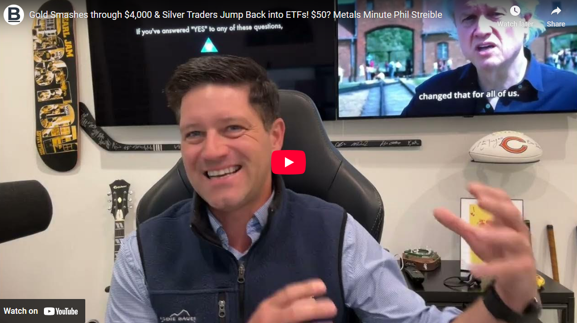 Gold Smashes through $4,000 & Silver Traders Jump Back into ETFs! $50 ...