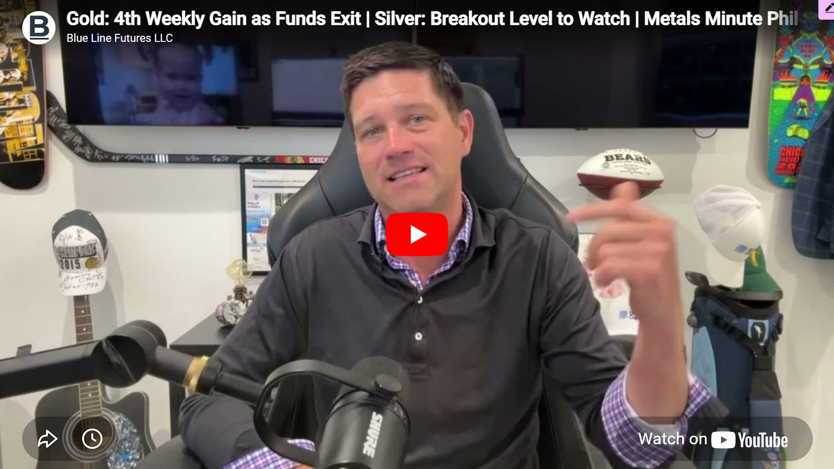 Gold: 4th Weekly Gain as Funds Exit | Silver: Breakout Level to Watch ...
